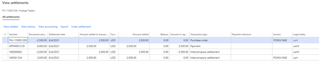 Centralized payment in D365 Finance - Vendor and Customer payments