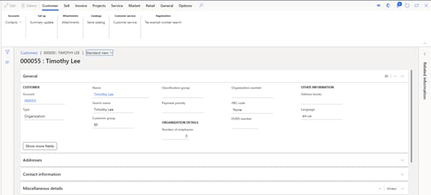 ORDER TO SALES PROCESS IN D365 FINANCE AND OPERATIONS