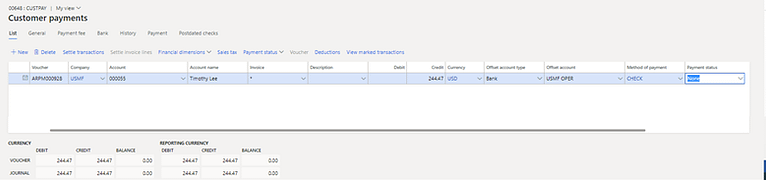 ORDER TO SALES PROCESS IN D365 FINANCE AND OPERATIONS